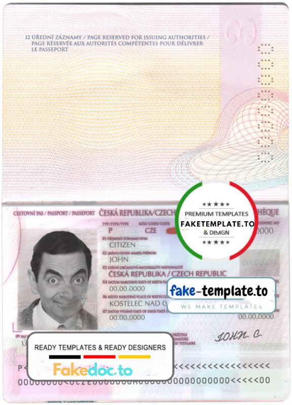 Passport – FakeTemplate.cc