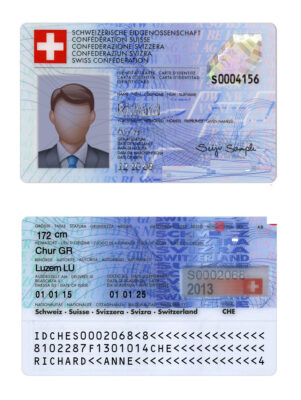 Switzerland ID Card Psd Template New – FakeTemplate.cc