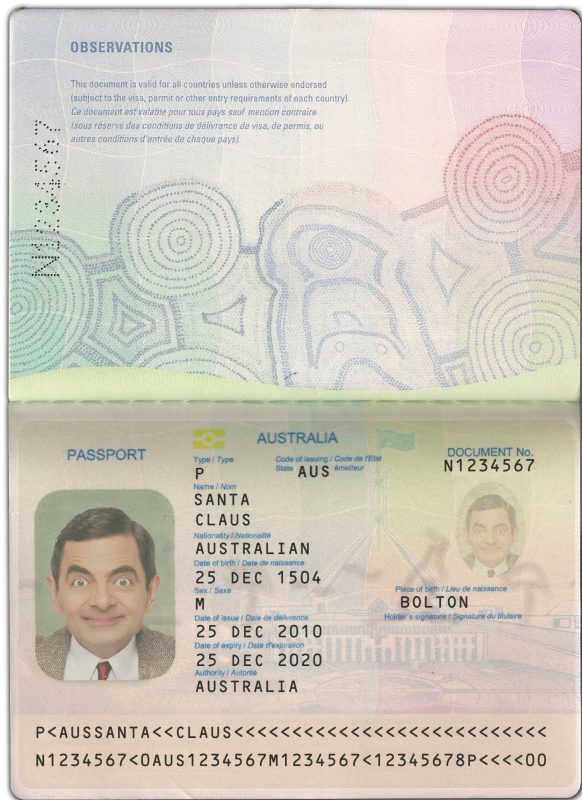 Australia Passport Psd Template (Multi Version) – FakeTemplate.cc