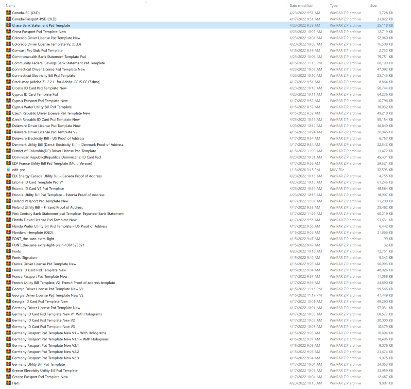 ALL IN ONE PACK OF TEMPLATES (Total of 374 files) – FakeTemplate.cc