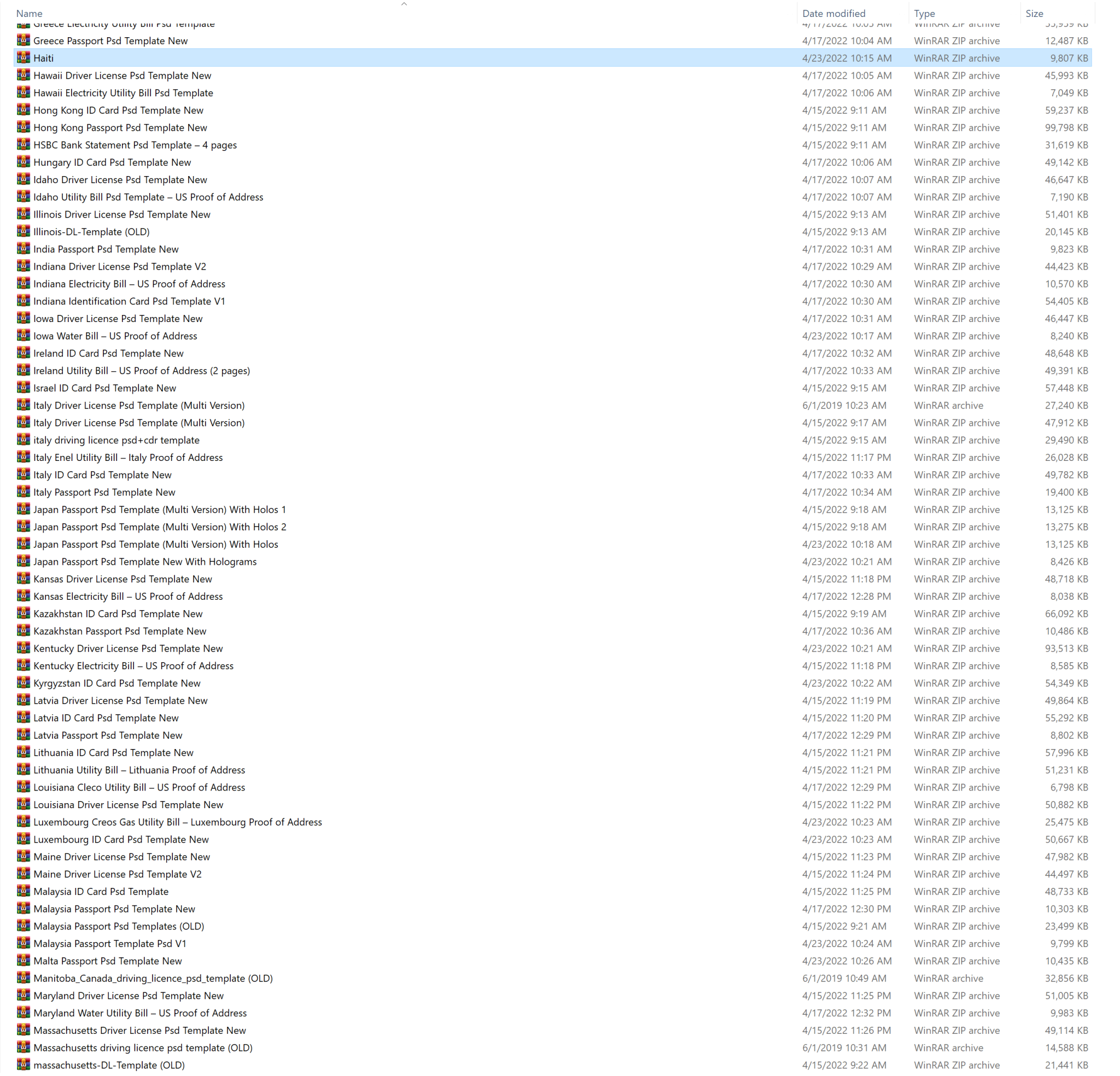 ALL IN ONE PACK OF TEMPLATES (Total of 374 files) – FakeTemplate.cc